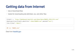 Data handling in r | PDF | Programming Languages | Computing