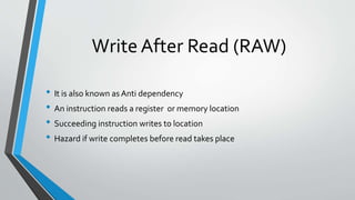 Data Hazard and Solution for Data Hazard | PPTX