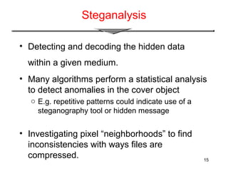 Data hiding - Steganography | PPT