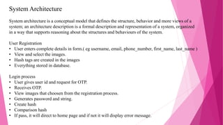 Data hiding in graphical password authentication using combination | PPT