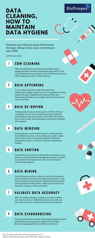 Data Cleaning, How to maintain Data Hygiene? | PDF