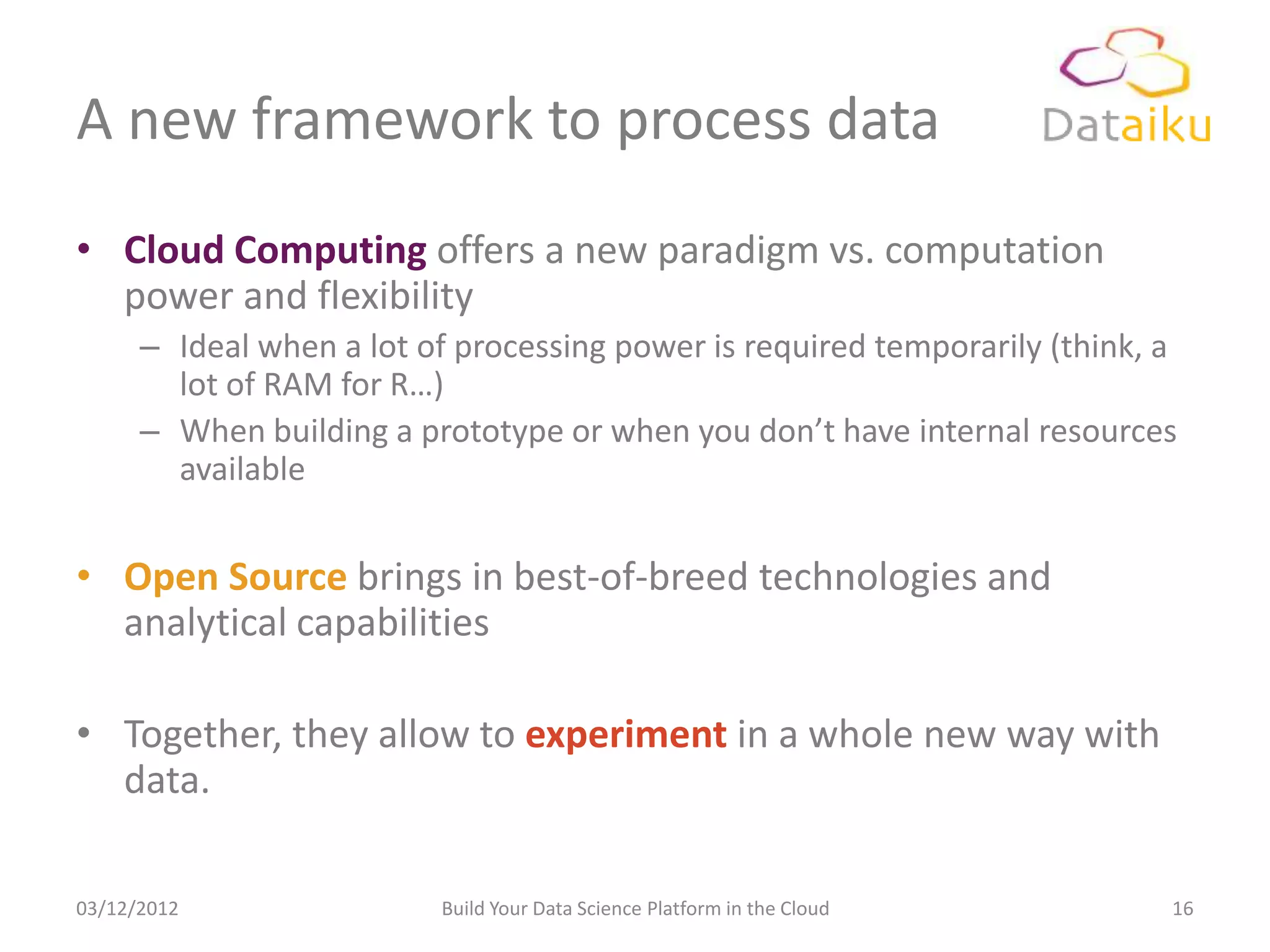 Dataiku r users group v2 | PPT