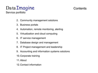 DataImagine Services | PPT