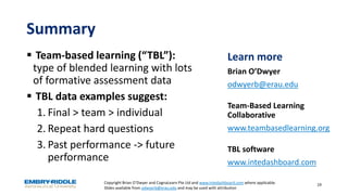 Use of predictive analytics in blended learning | PDF