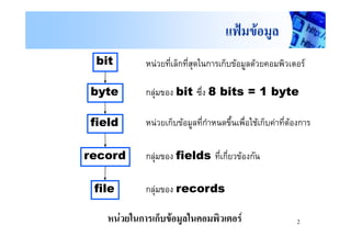 Data Information | PPT