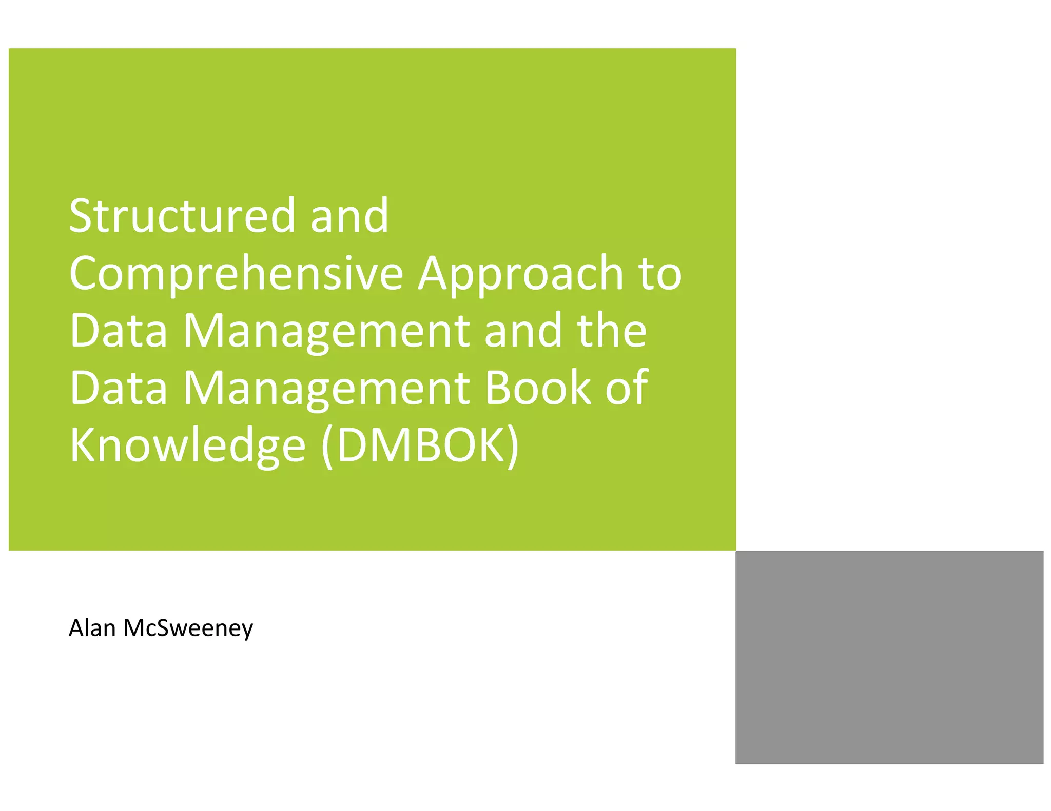 Data, Information And Knowledge Management Framework And The Data ...