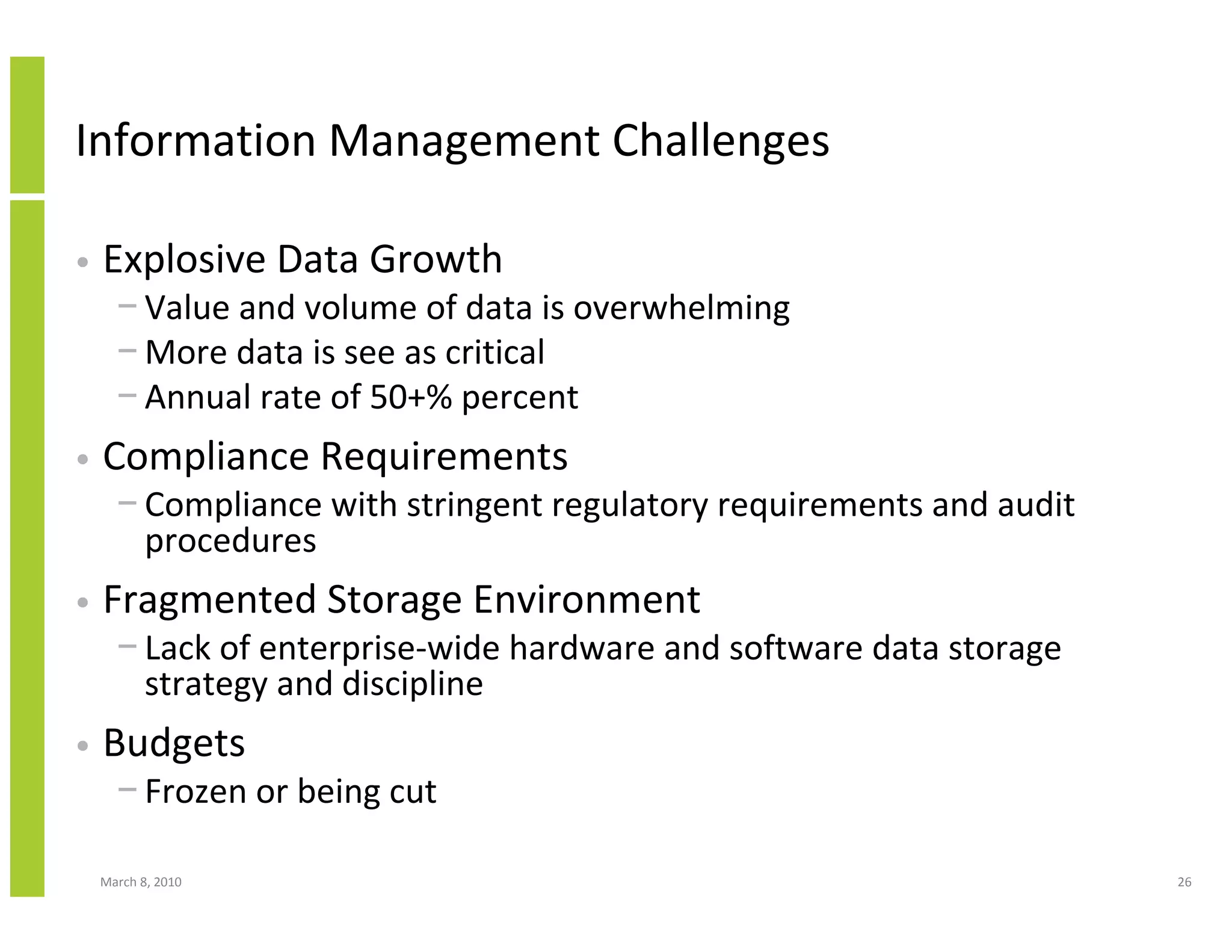 Data, Information And Knowledge Management Framework And The Data ...