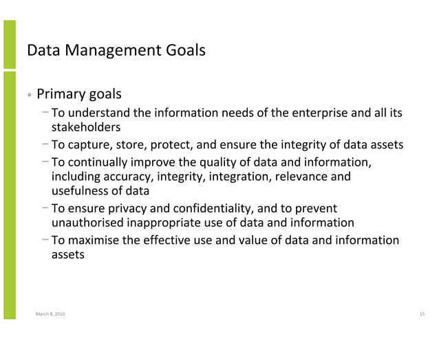 Data, Information And Knowledge Management Framework And The Data ...