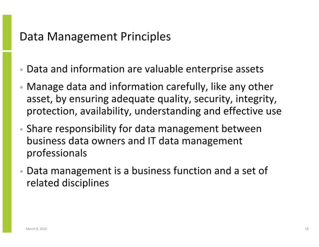 Data, Information And Knowledge Management Framework And The Data ...