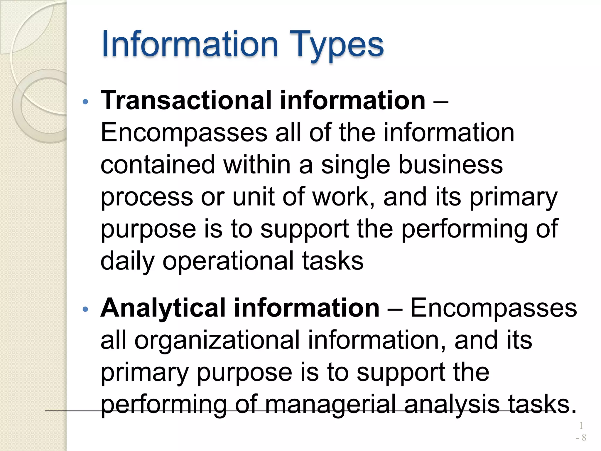 Data, information & its attributes uwsb | PPTX