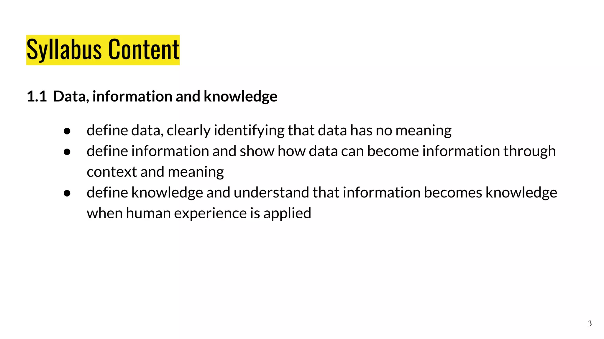 Data, Information, Knowledge and Processing | PDF