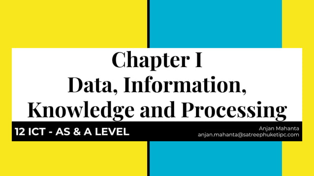 Data, Information, Knowledge and Processing | PDF