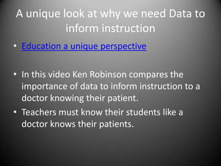 Data Informed Decisions | PPTX