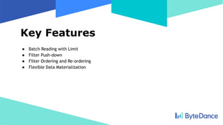 Data Infra Meetup | ByteDance's Native Parquet Reader | PPT