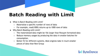 Data Infra Meetup | ByteDance's Native Parquet Reader | PPT