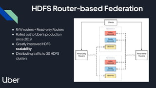 Data Infra Meetup | Uber's Data Storage Evolution | PDF