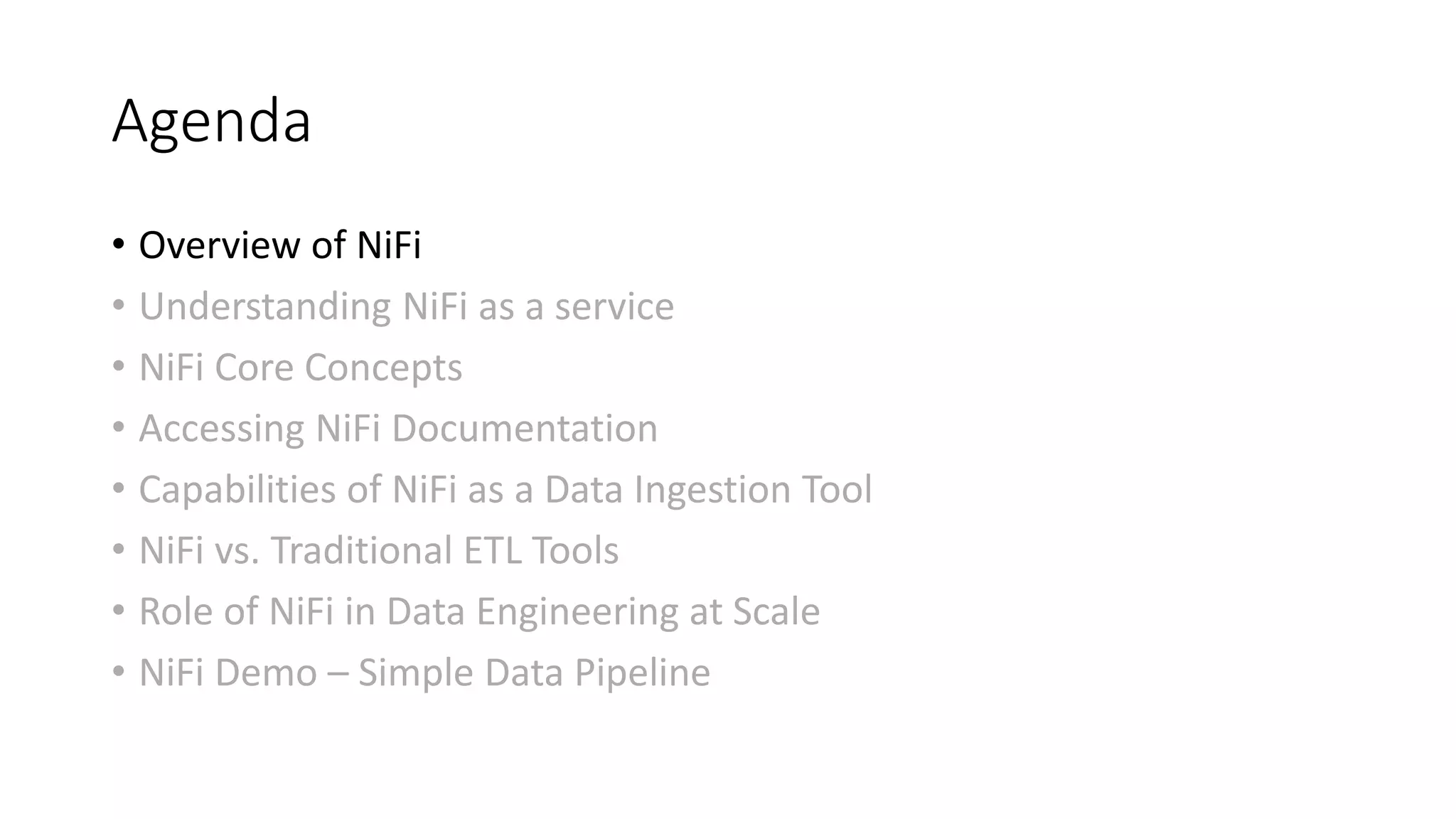 Data ingestion using NiFi - Quick Overview | PPT Data ingestion using NiFi - Quick Overview | PPT