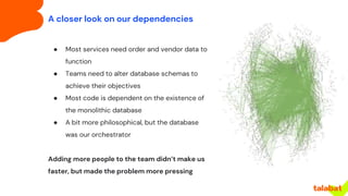 Enabling independent teams by creating decoupled data flows | PPTX