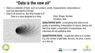 Data in science | PPT