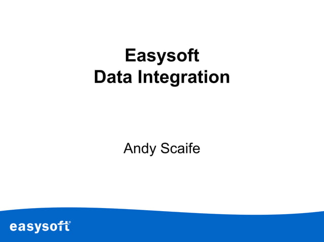 Data Integration (ETL) | PPT