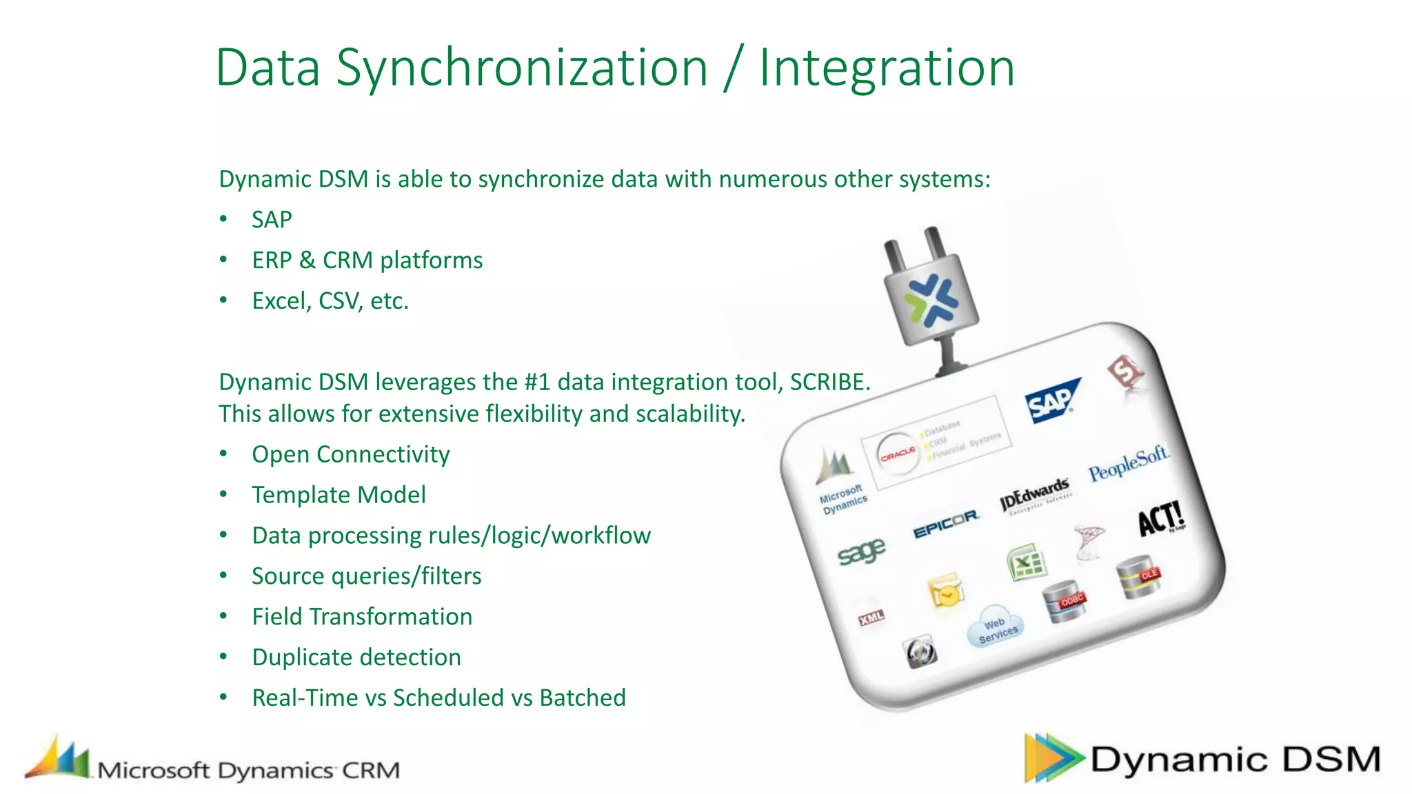 Dynamic DSM Features - Data Integration | PPTX