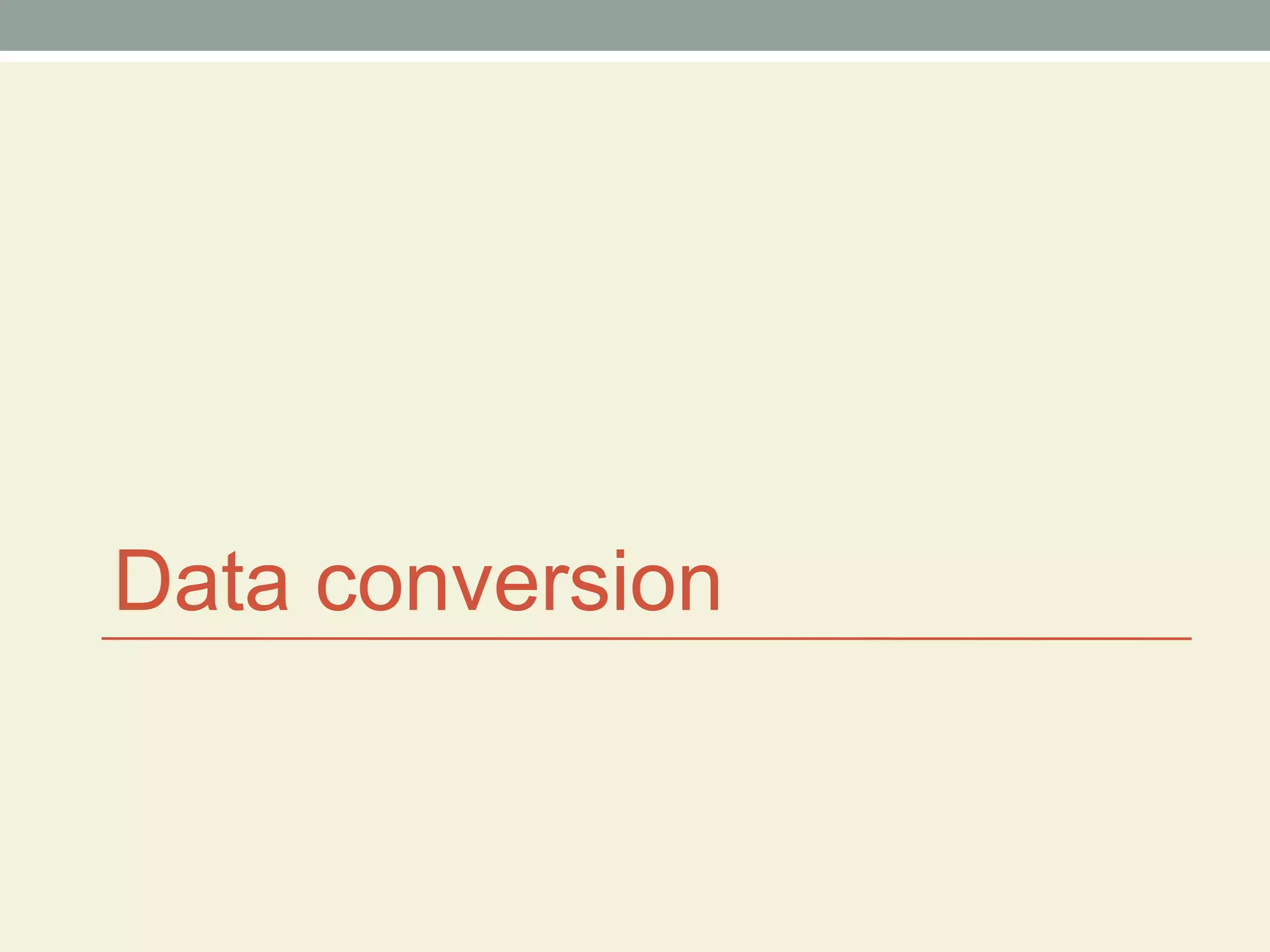 Data Integration And Visualization | PPT