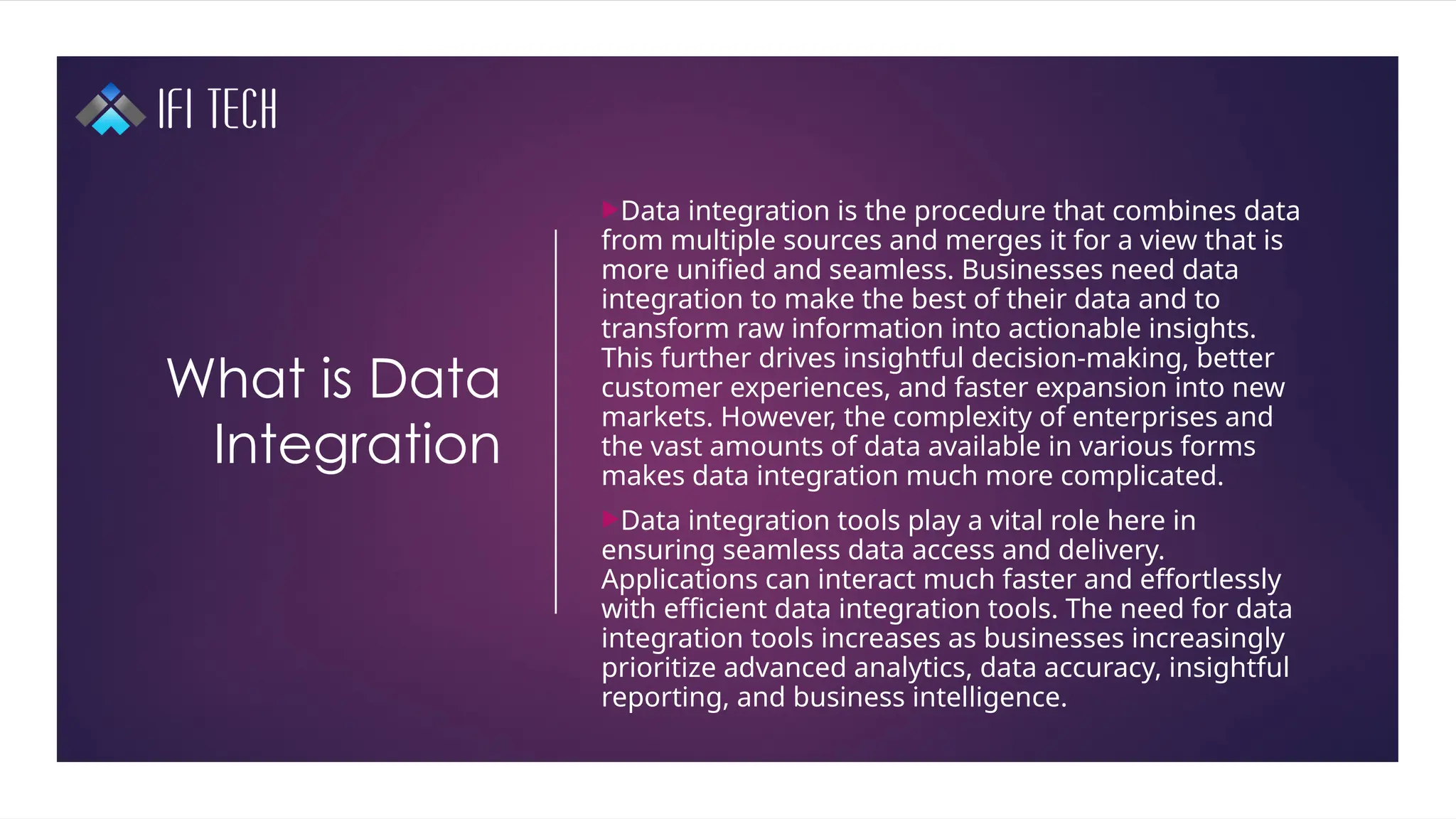 Smart Data Integration Tools Empowering Business Growth in 2025 | PPTX