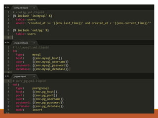 Data integration with embulk | PPTX
