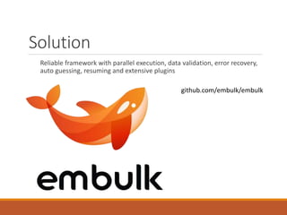 Data integration with embulk | PPTX