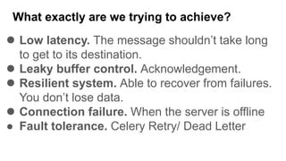 Data integration with rabbit mq and celery | PPT