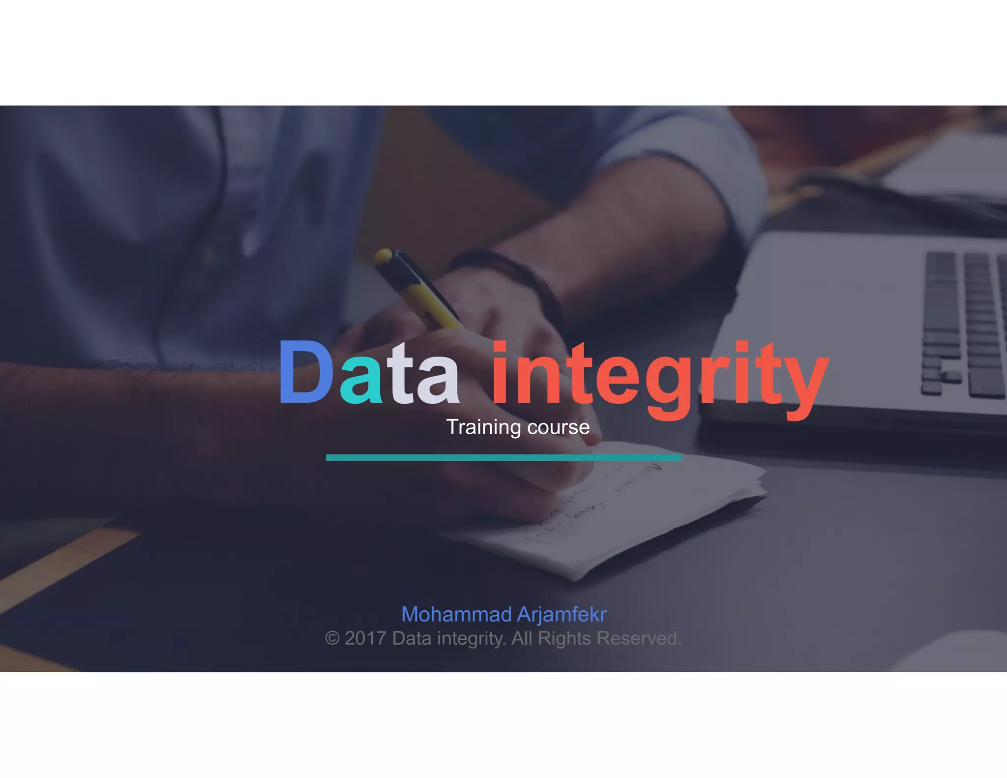 Data Integrity | PPT