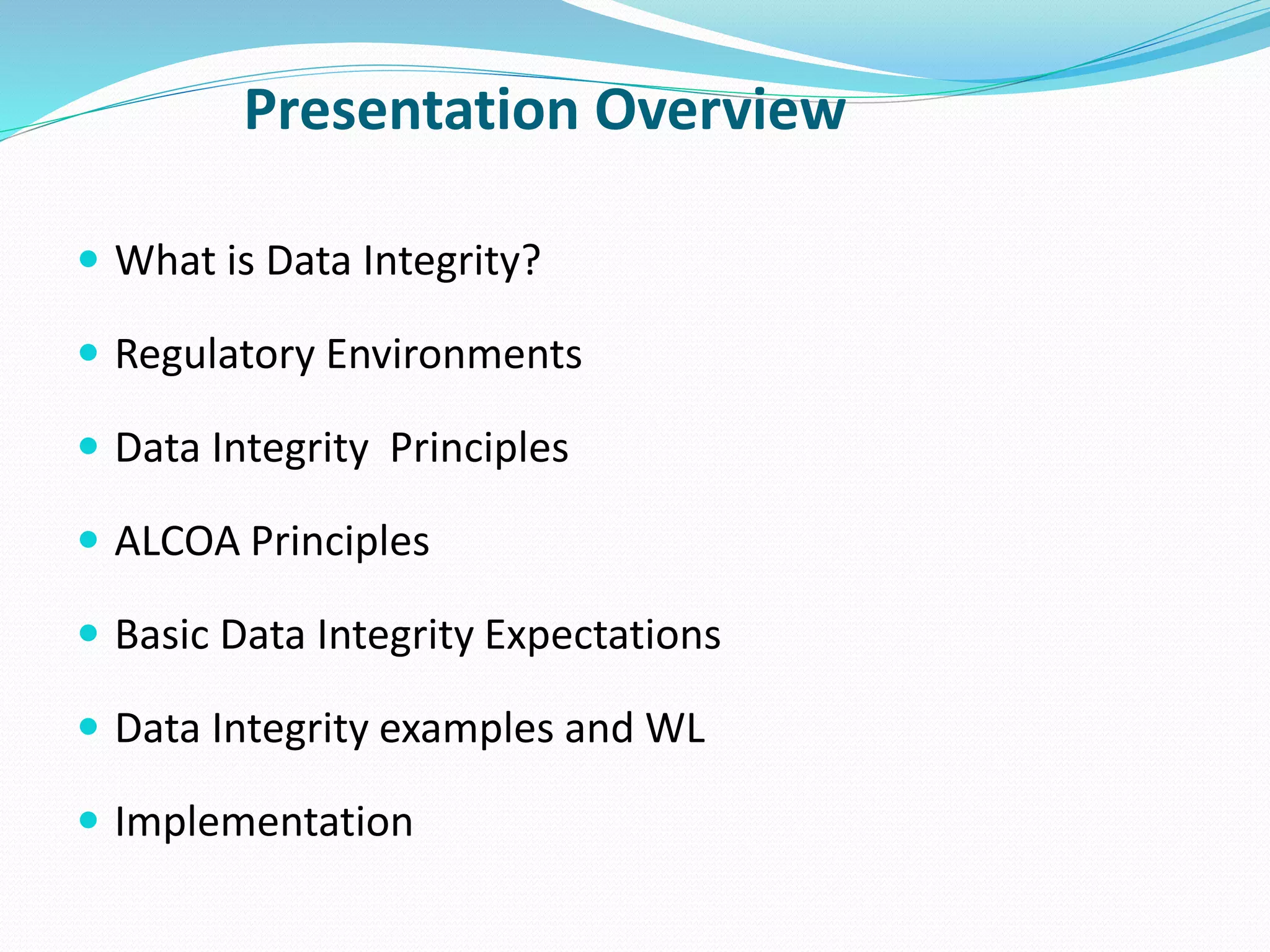 Data Integrity | PPTX