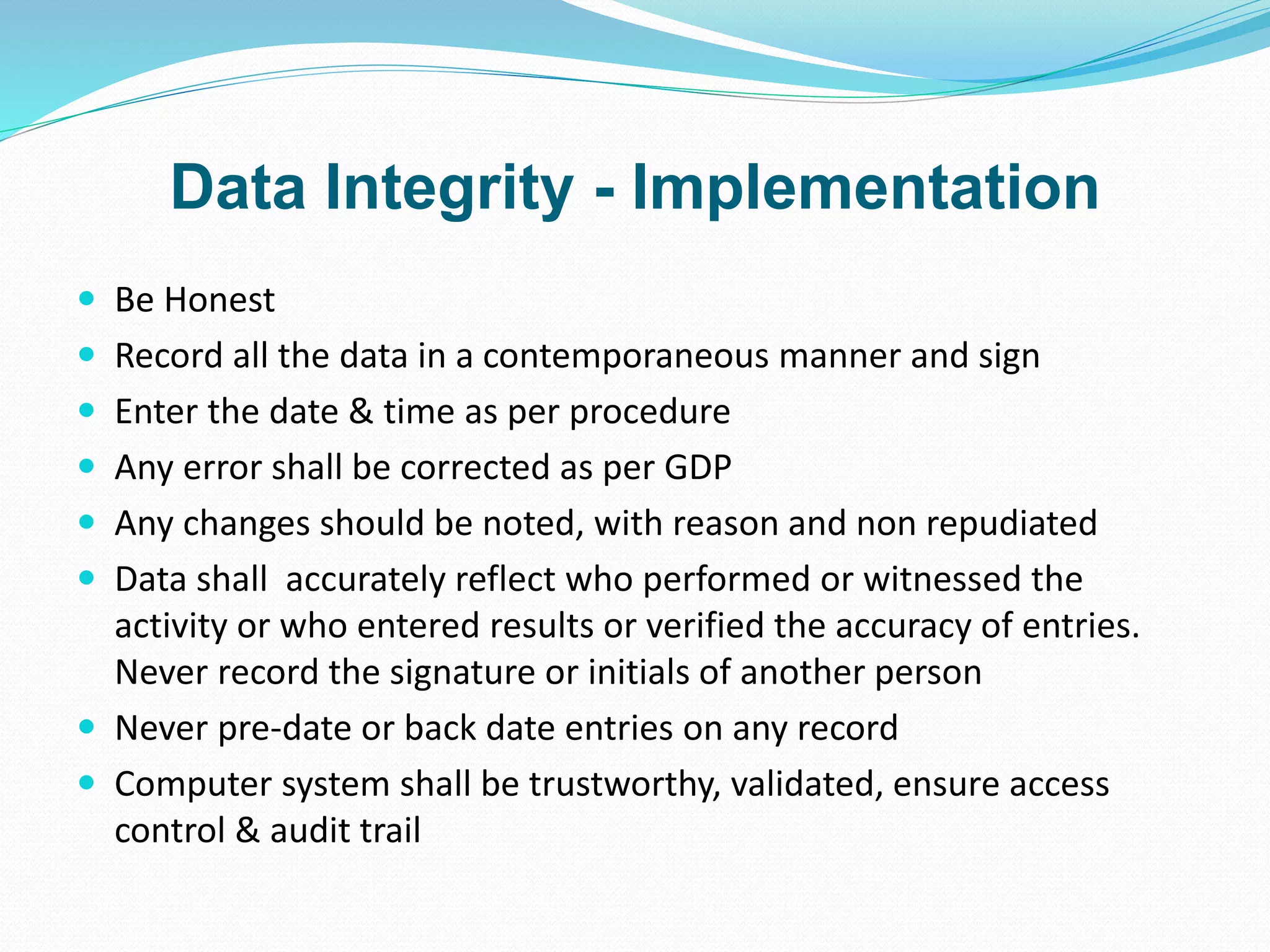 Data Integrity | PPTX