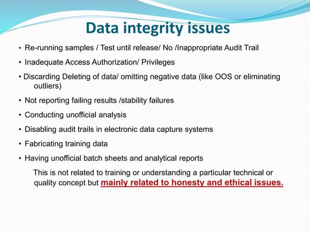 Data Integrity | PPTX | Databases | Computer Software and Applications
