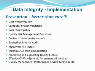 Data Integrity | PPTX