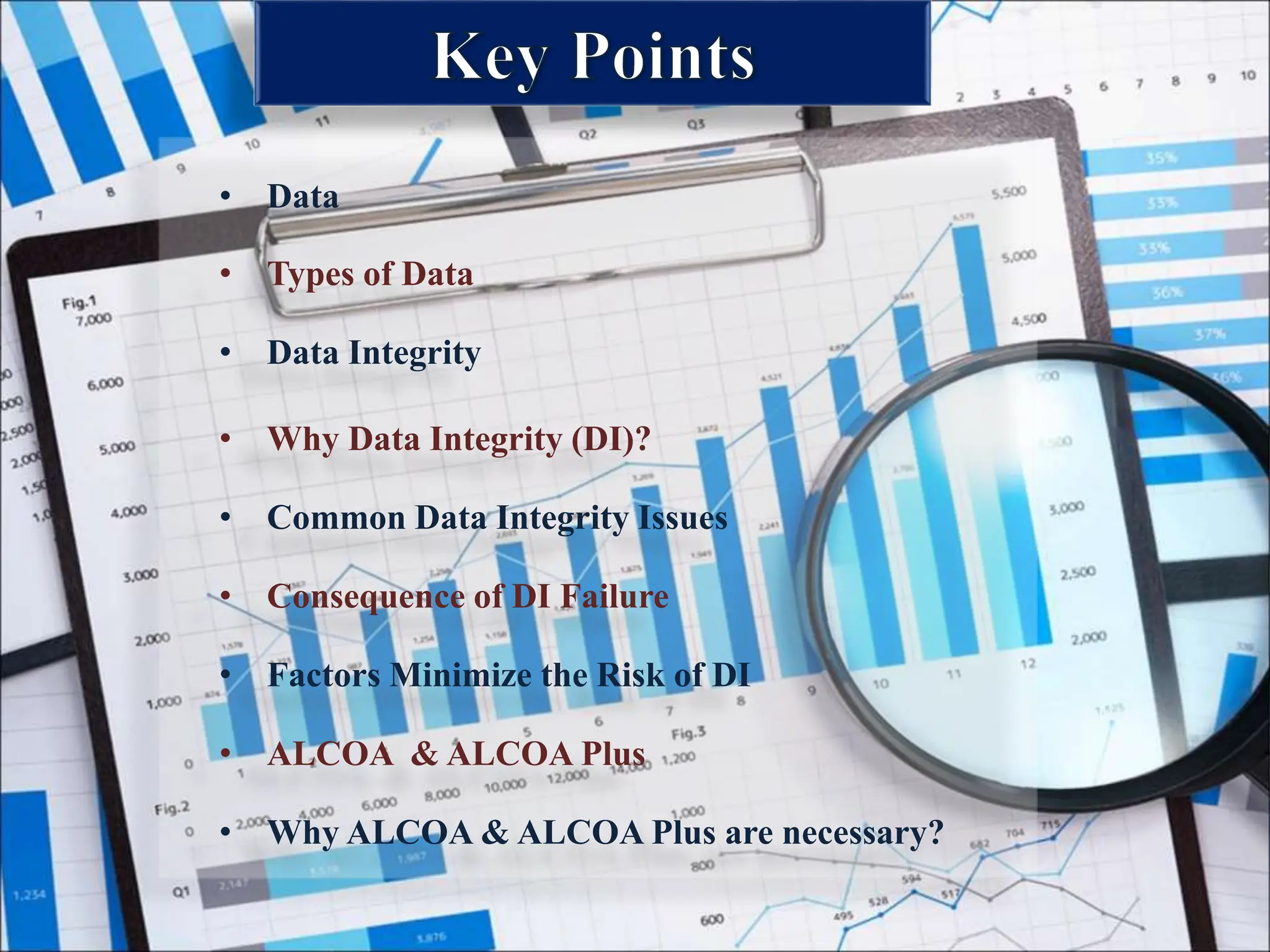 Data Integrity : A Basic Concept of data recording and analysis | PPT