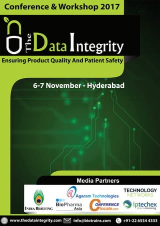 Data integrity - Regulatory Perspective and Challenges: | PPT