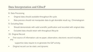 Data integrity in Pharmaceutical industry | PPTX
