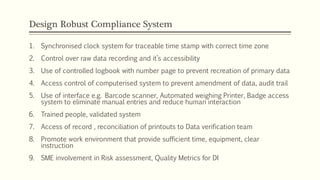 Data integrity in Pharmaceutical industry | PPTX