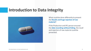 Data Integrity 101 | PDF
