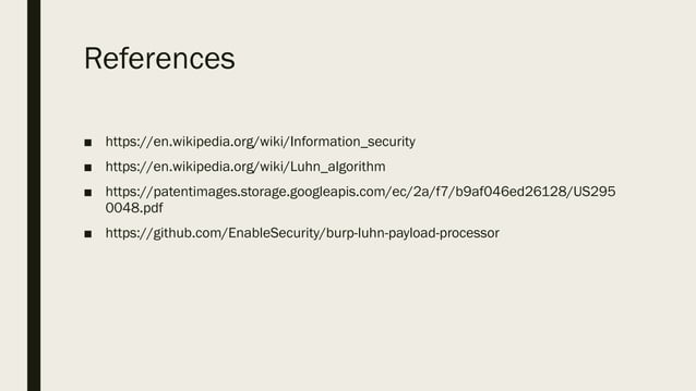 Data Integrity Checks & Lunh Algorithm | PDF