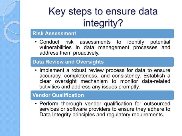 Data Integrity Concepts - Without Logo.pptx | Databases | Computer Software and Applications