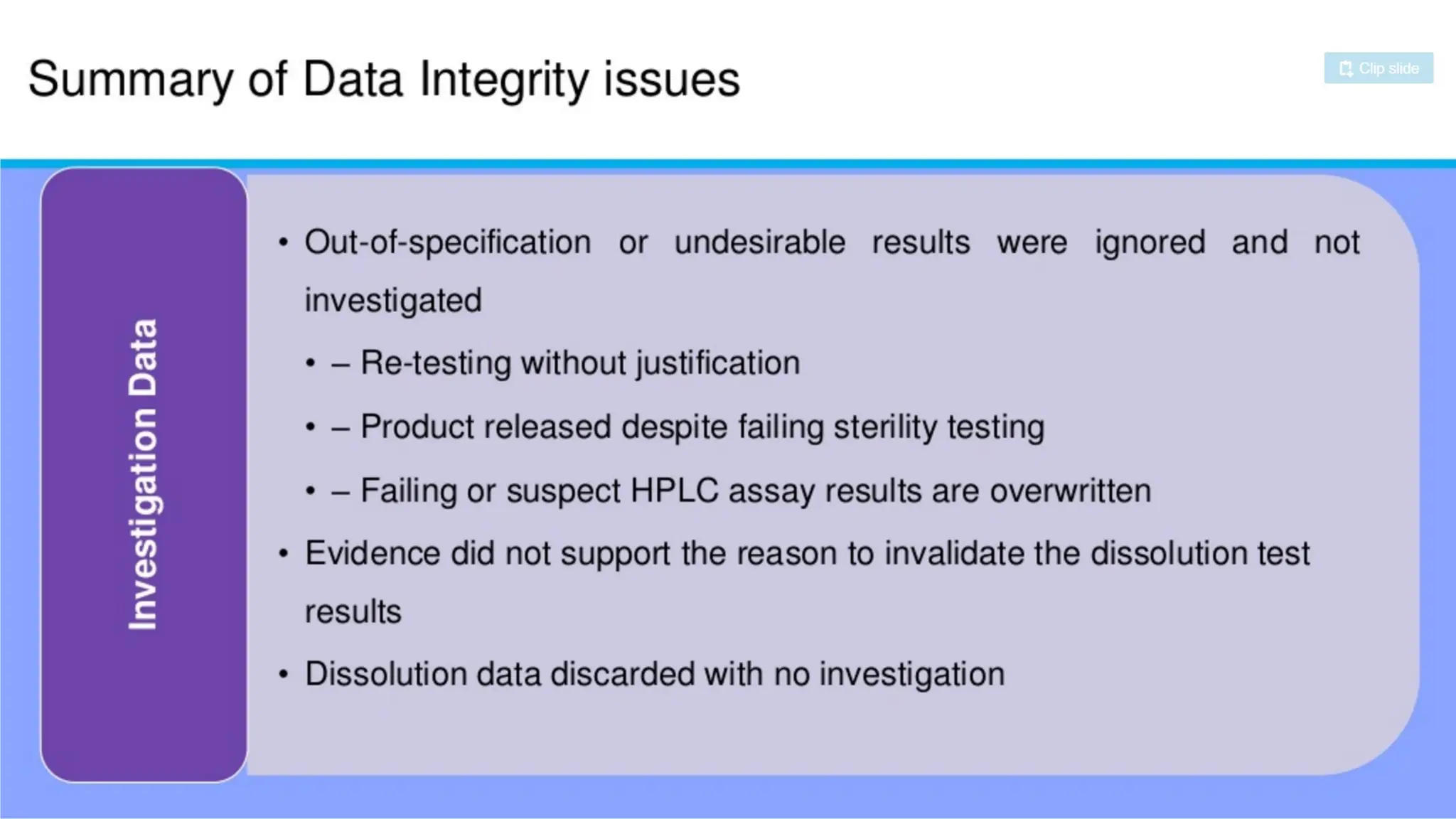 Data Integrity Overview and data integrity test.pdf