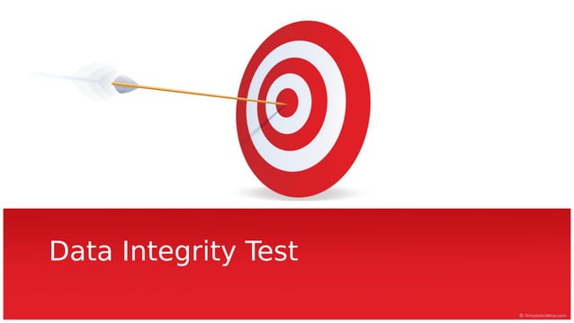 Data Integrity Overview and data integrity test.pdf