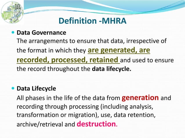 Data Integrity Training by Dr. A. Amsavel | PDF