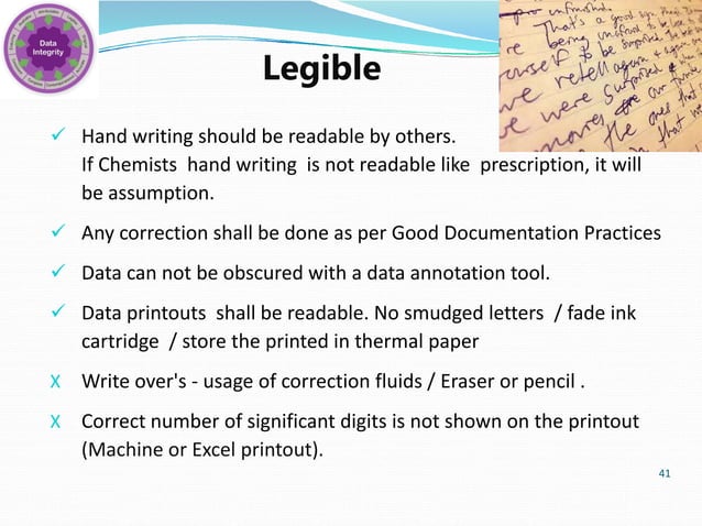 Data Integrity Training by Dr. A. Amsavel | PDF