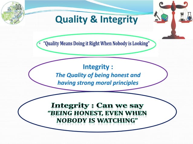 Data Integrity Training by Dr. A. Amsavel | PDF