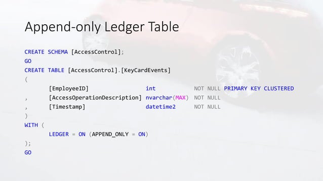 Data Integrity with SQL Database Ledger | PPT