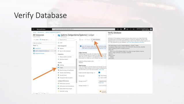 Data Integrity with SQL Database Ledger | PPT