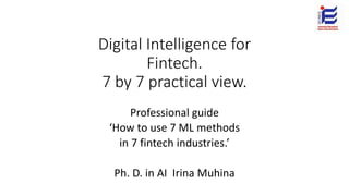 Data intelligence for fintech 2019 | PDF | Business | Business and Finance